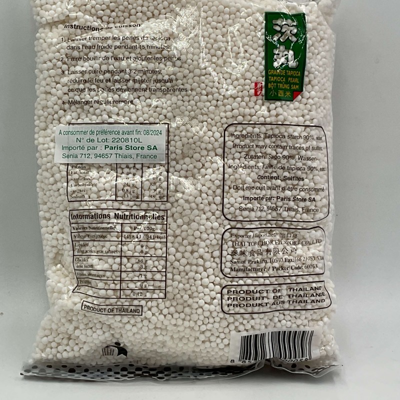 - BILLE TAPIOCA - (PETIT D'ASIE / PETIT TANG)